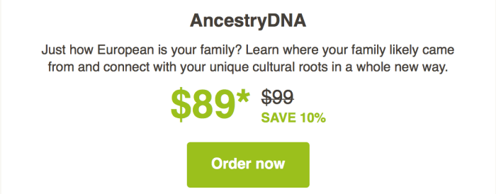 How Much Does AncestryDNA Cost? | lowry genealogy